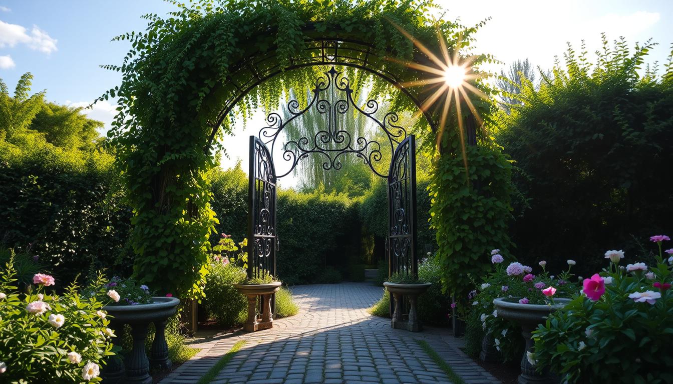 Build a Beautiful DIY Garden Arch for Your Yard